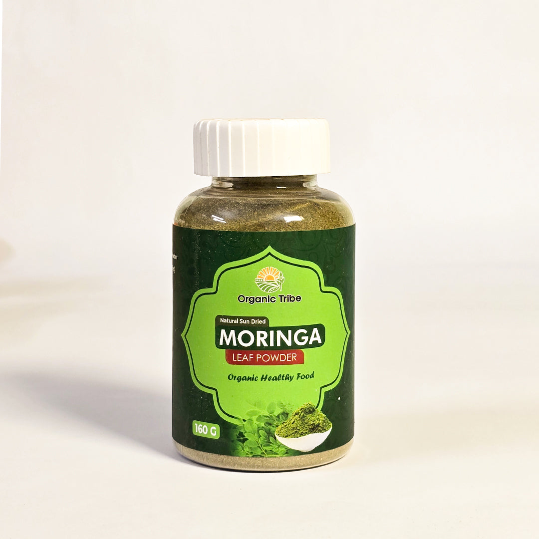 Moringa Leaves Powder 160g – Organic Tribe